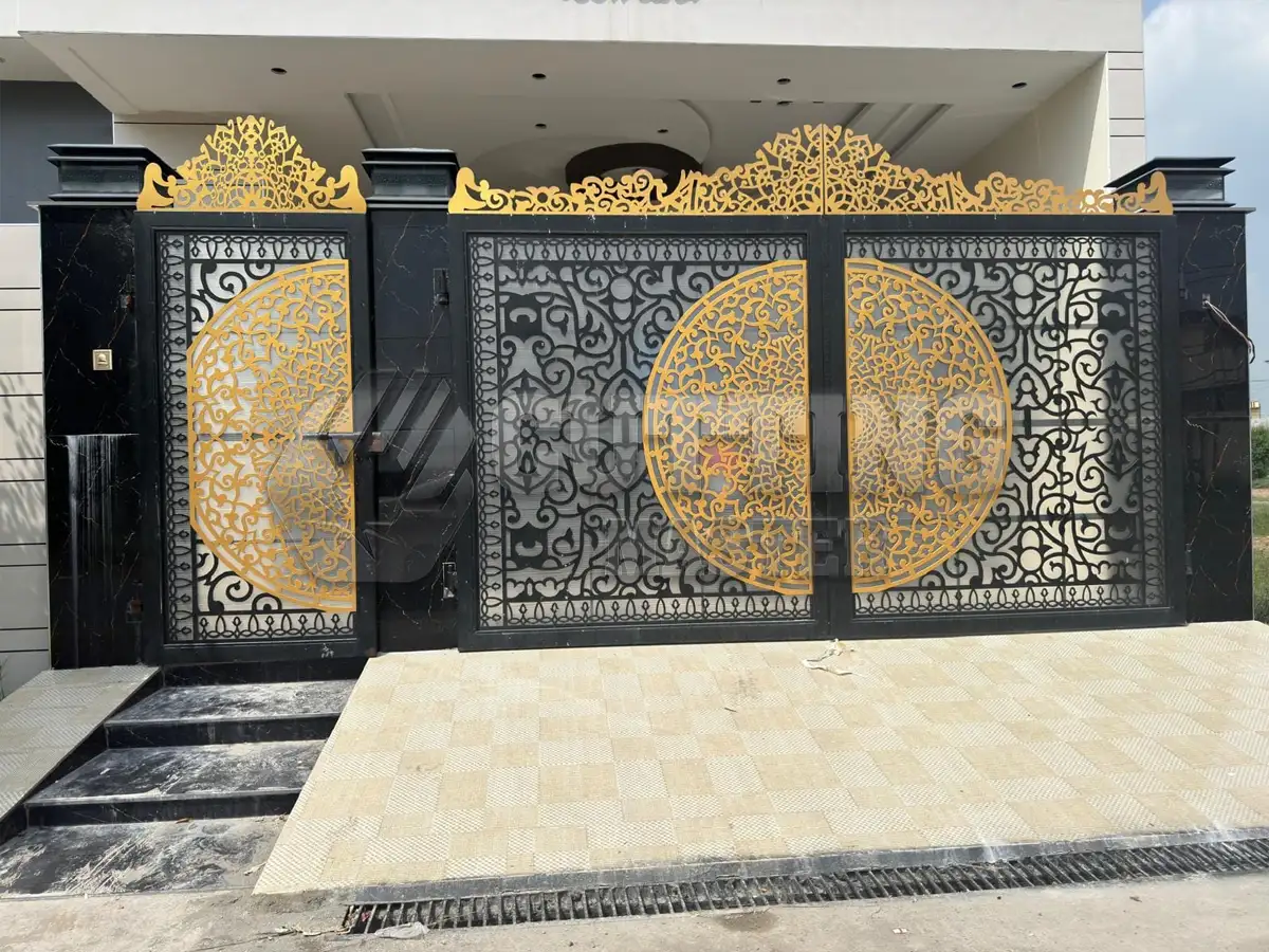 Laser Cut Metal Gate – Design for Main Entrance & Exterior